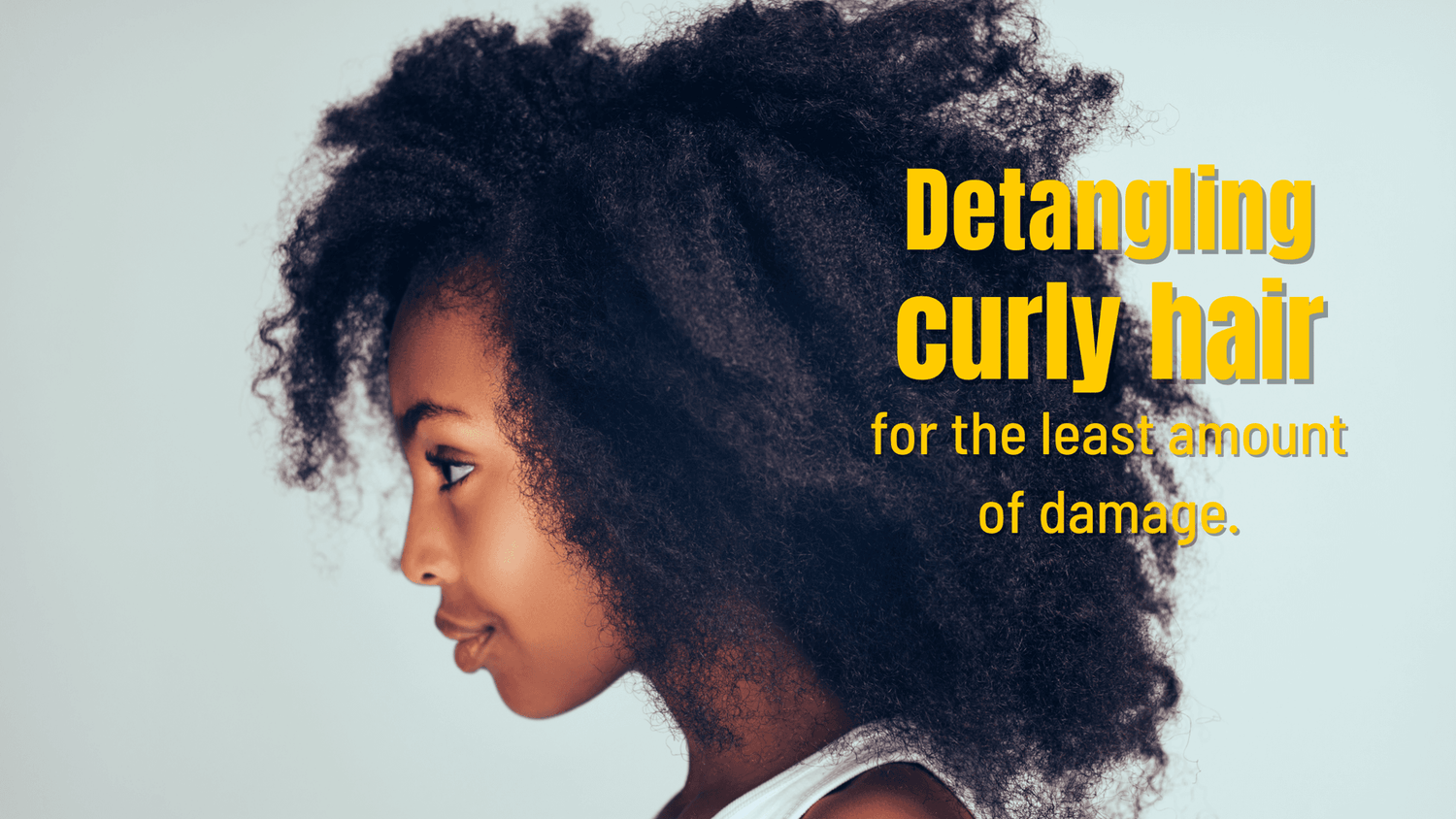 Detangling curly hair properly for the least amount of damage – Wonder Curl