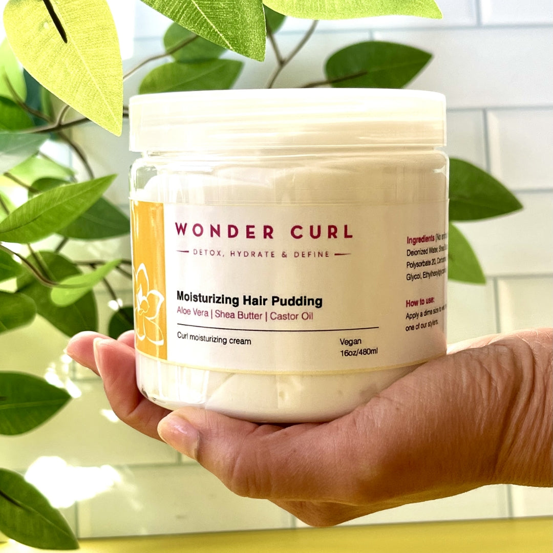 Pound O'Pudding - 16oz Moisturizing Hair Pudding – Wonder Curl