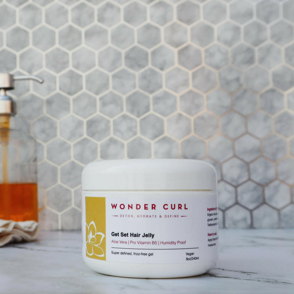 Styling Curl and Defining Gel Set Hair Jelly | Wonder Curl
